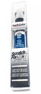 Duplicolor All-in-1 Touch Up Paint Scratch Fix L2 FM 358 Ford True Blue ...