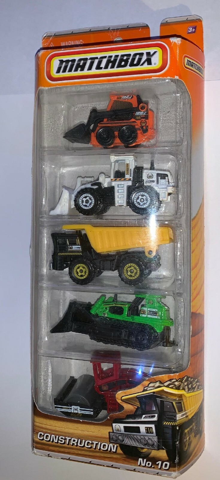 2010-11 MATCHBOX 5 PACK CONSTRUCTION SET NO 10 | eBay