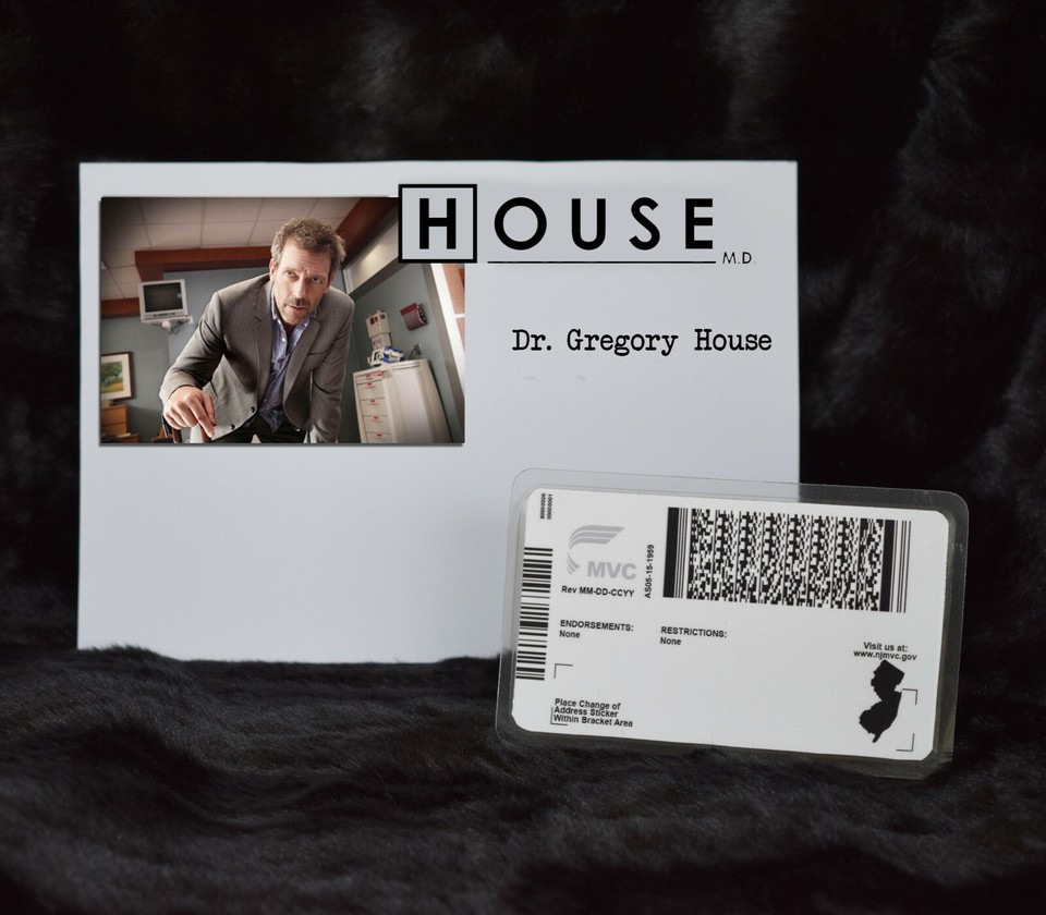 TV Show House MD Replica Prop "Gregory House" Vicodin Bottle And ...