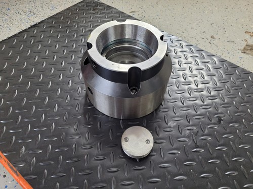 HARDINGE HQC-65 QUICK CHANGE PULL BACK COLLET CHUCK, A2-6, M60 P2 ...