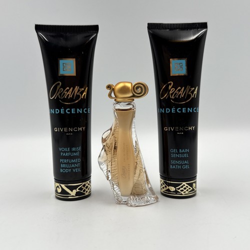 Givenchy Organza Indecence Eau de Parfum .17 oz Bath Gel & Body Veil ...