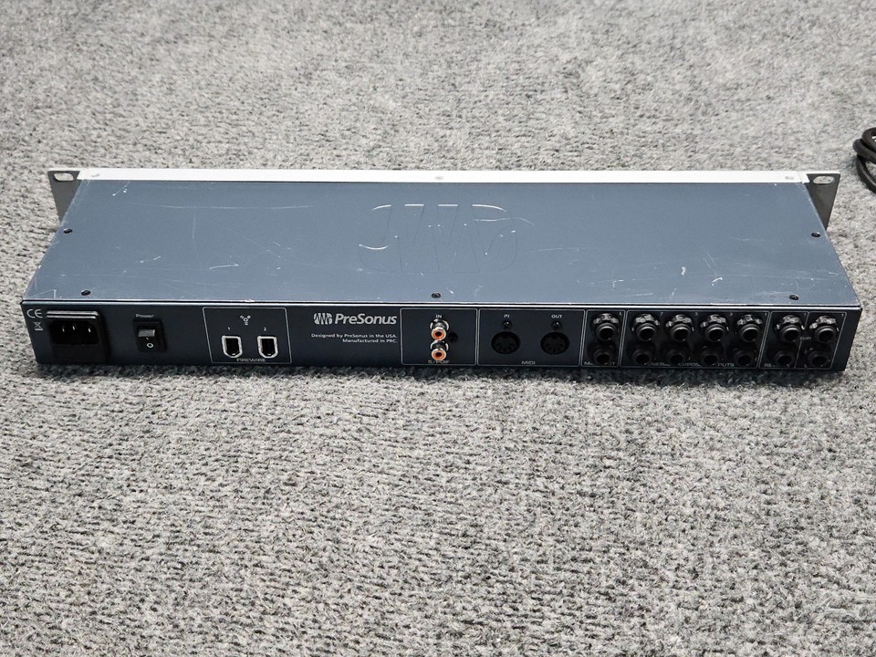 Presonus Firestudio Project Rackmount Digital Mixer 10x10 Firewire ...