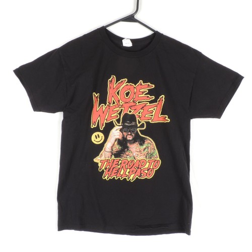 Koe Wetzel Road To Hell Paso Concert Shirt Adult Medium RARE Original | eBay