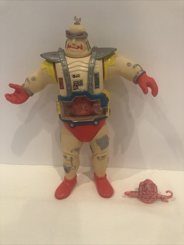 TMNT 1991 Teenage Mutant Ninja Turtles Giant Krang Android Body w/ 2 ...