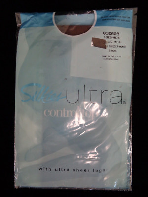 Silkies Ultra Control Top Pantyhose - Mocha - Size Queen XL - NOS | eBay
