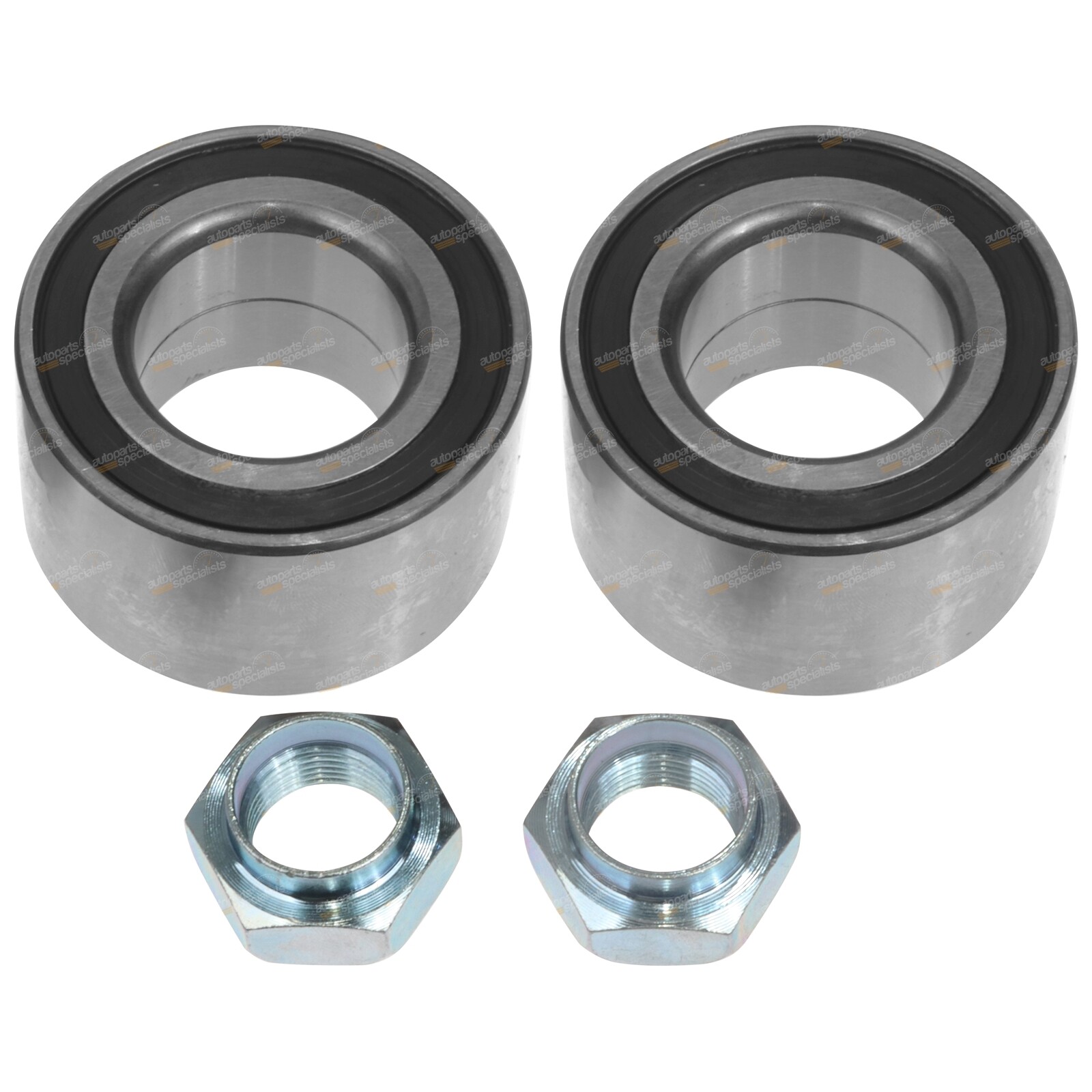 2 x Front Wheel Bearings for Daewoo Cielo 1.5i 4cyl 1.5L G15MF 1995 ...