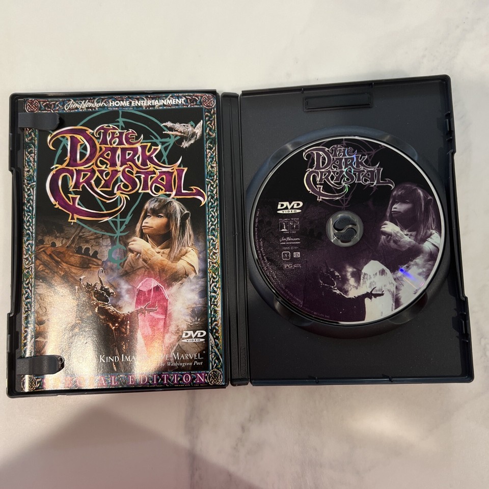 The Dark Crystal (DVD, 1982) Special Edition. Preowned. Complete ...