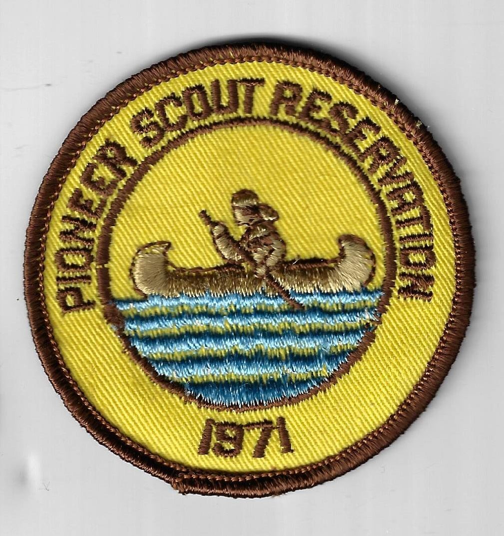 1971 Pioneer Scout Reservation BROWN Border [MX-5225] | eBay