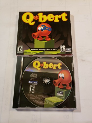 Q*BERT PC Game 2005 (Old Version) WINDOWS XP/Vista Compatible. Used ...
