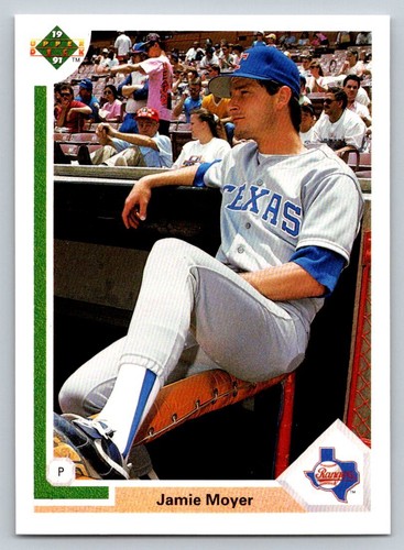 1991 Upper Deck #610 Jamie Moyer Texas Rangers | eBay