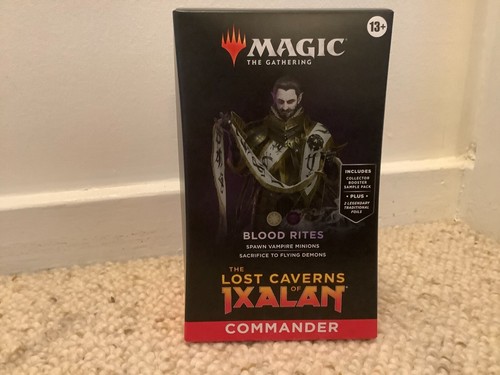 MTG - Magic the Gathering -The Lost Caverns of Ixalan Commander Deck ...