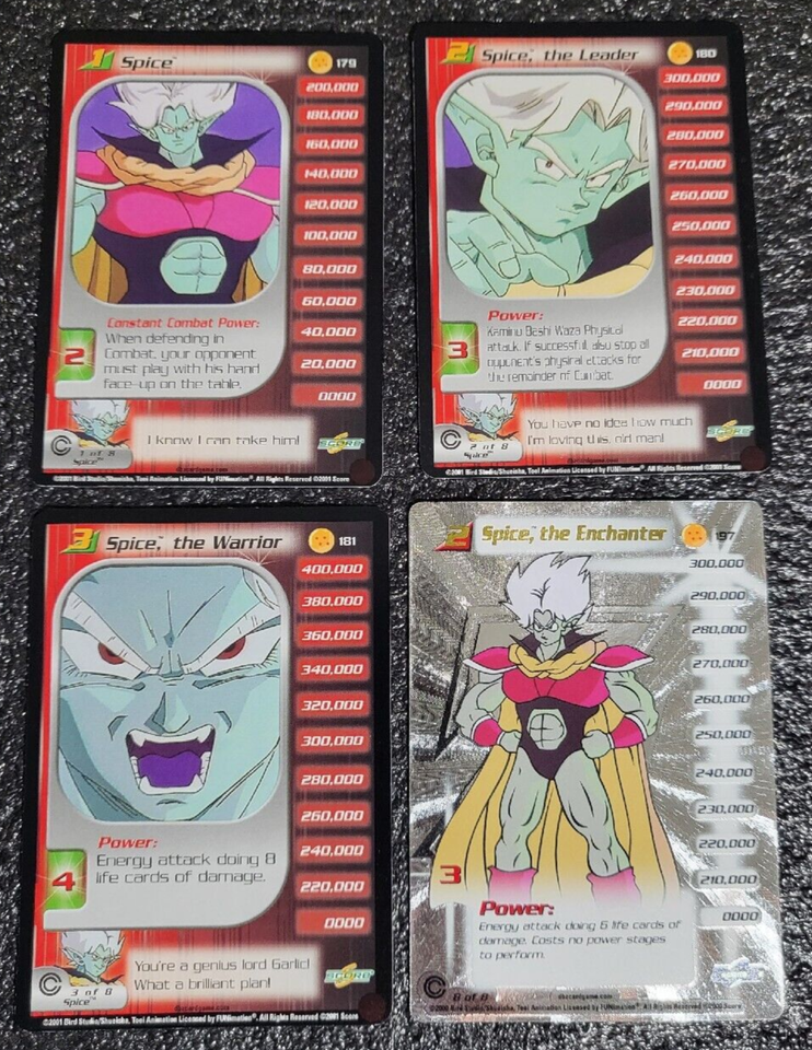 Spice Trunks Saga Starter Set Personality Lv1-3 HT DBZ CCG TCG Score ...