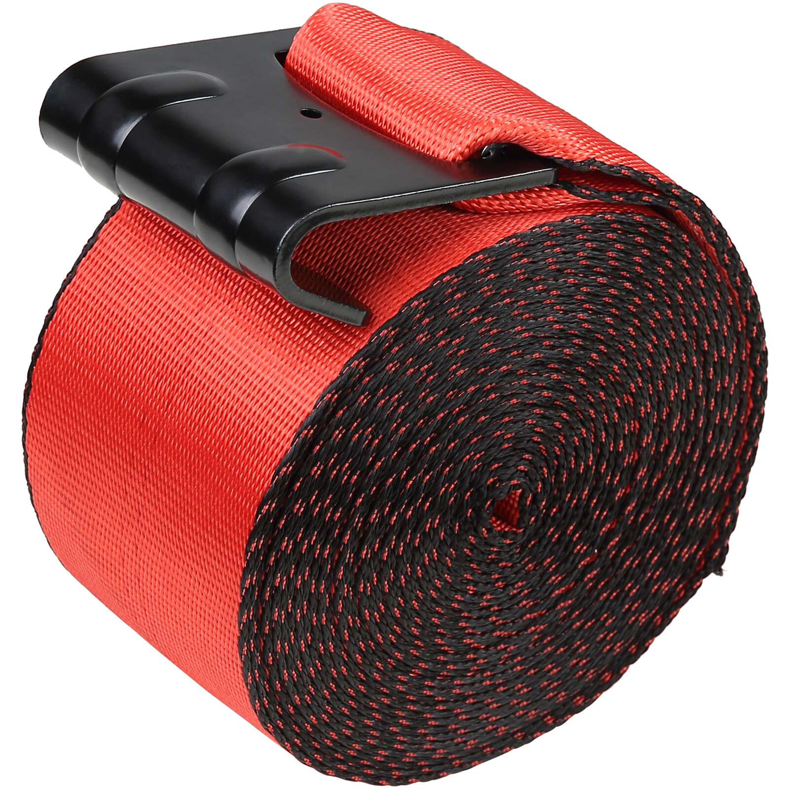 VEVOR Truck Straps 4" x 30' Winch Strap with Flat Hook for Towing 10 ...