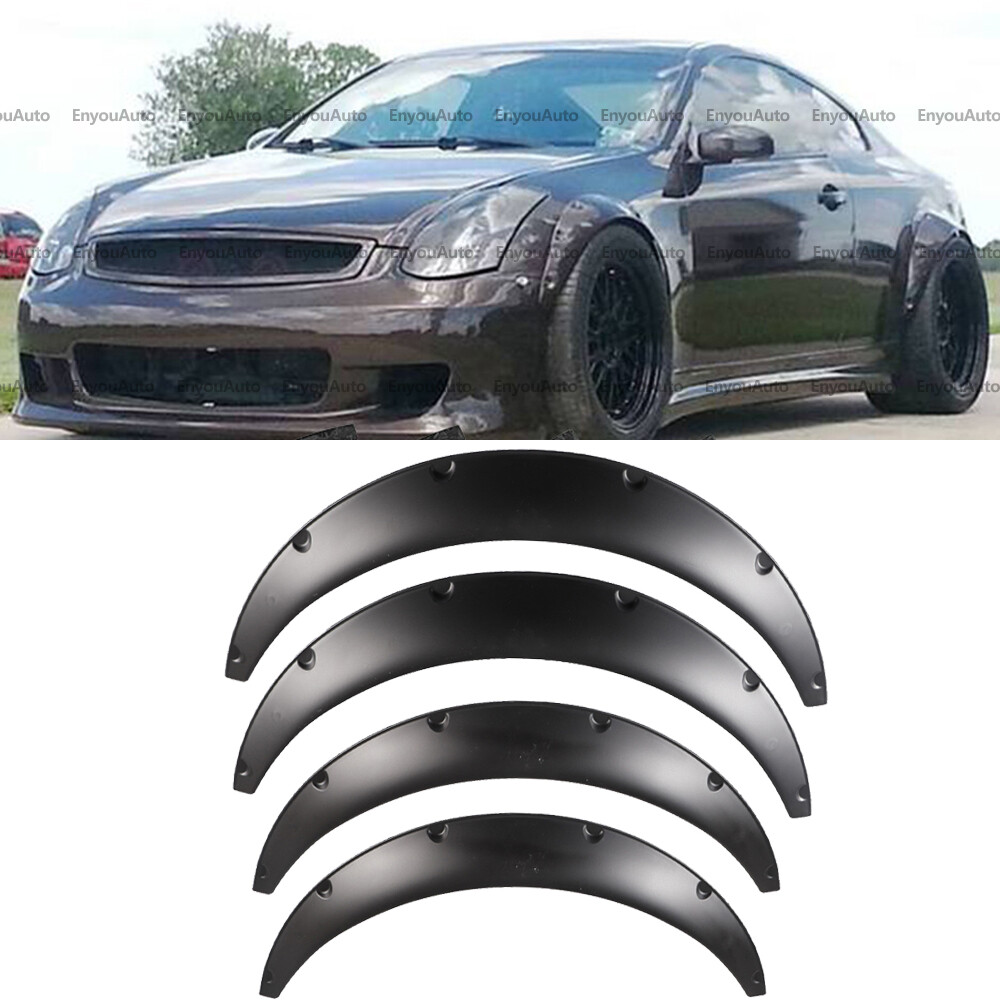 Infiniti G35 Fender Flare Pulled Fenders