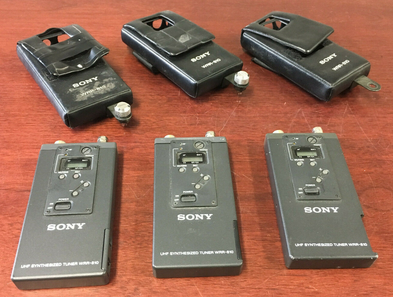 Lot of 3 Sony WRR-810A 794.125-805.875 Mhz UHF Receiver | eBay