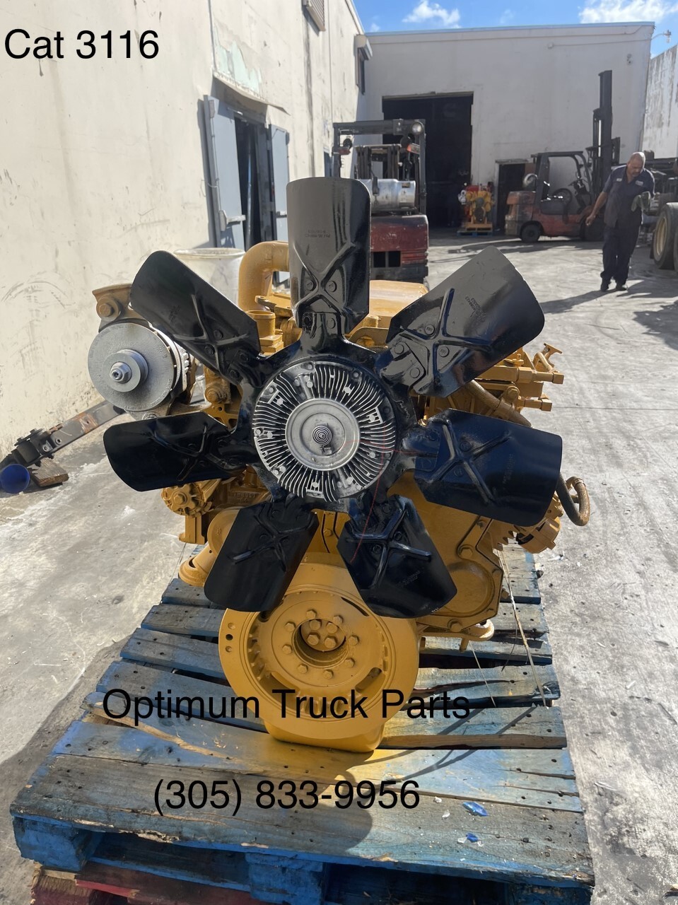 USED - CATERPILLAR 3116 DIESEL ENGINE FOR SALE "FULLY TESTED," "W ...