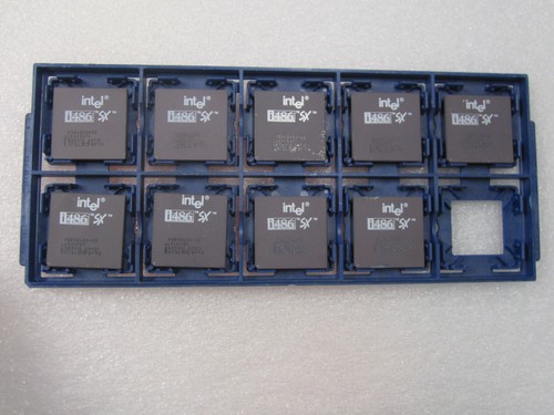 Intel 486SX/33MHz CPU A80486SX-33 &E5V1X SX931 Bare CPU Vintage | eBay