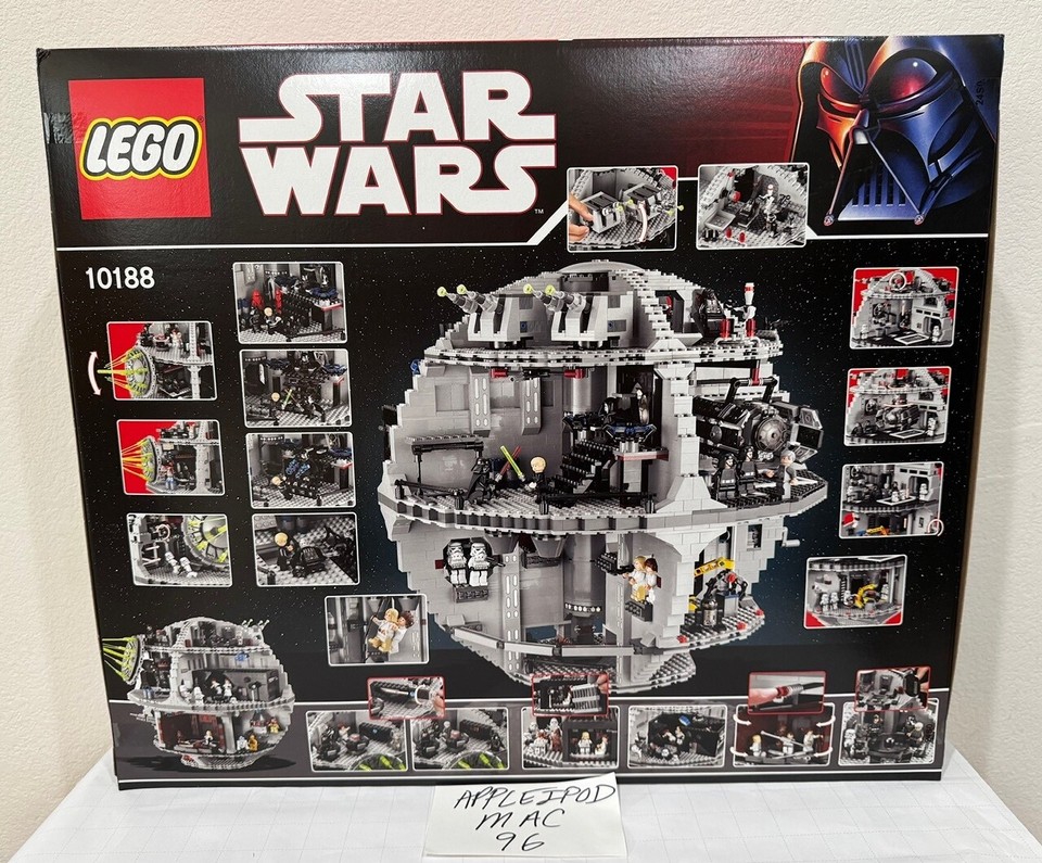 BRAND NEW SEALED LEGO 10188 STAR WARS DEATH STAR 24 MINIFIGS LUKE HAN ...