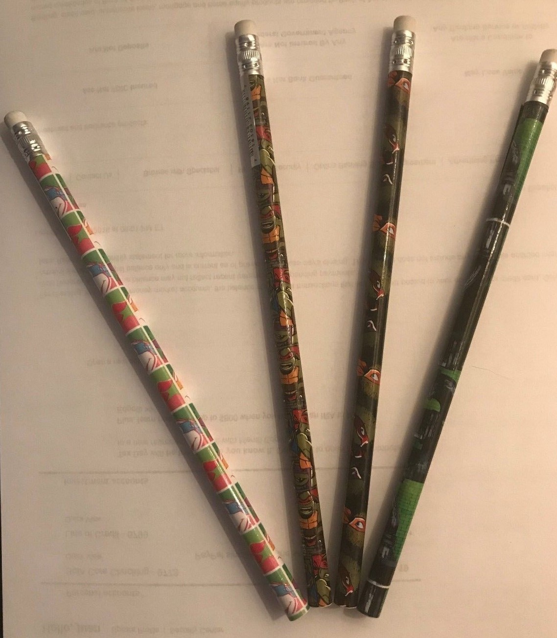Nickelodeon Teenage Mutant Ninja Turtles Pencil TMNT STAPLES EXCLUSIVE ...