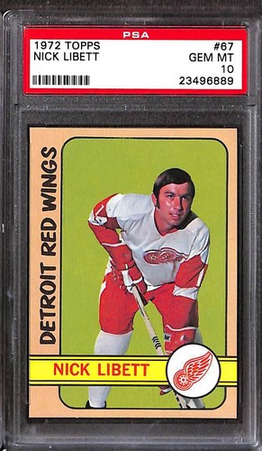 1972-73 Topps #67 NICK LIBETT PSA 10 GEM-MT 23496889 | eBay