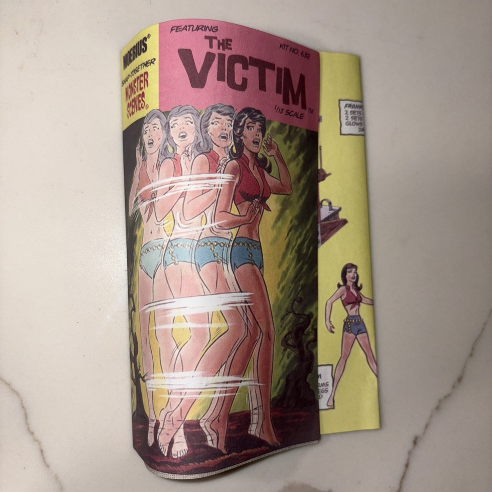 Moebius Monster Scenes Frankenstein Horror Snap Together Model Kit Open ...