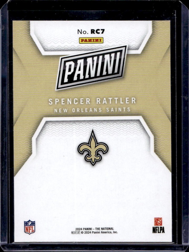Spencer Rattler 2024 Panini The National #RC7 Rookie Foil A | eBay