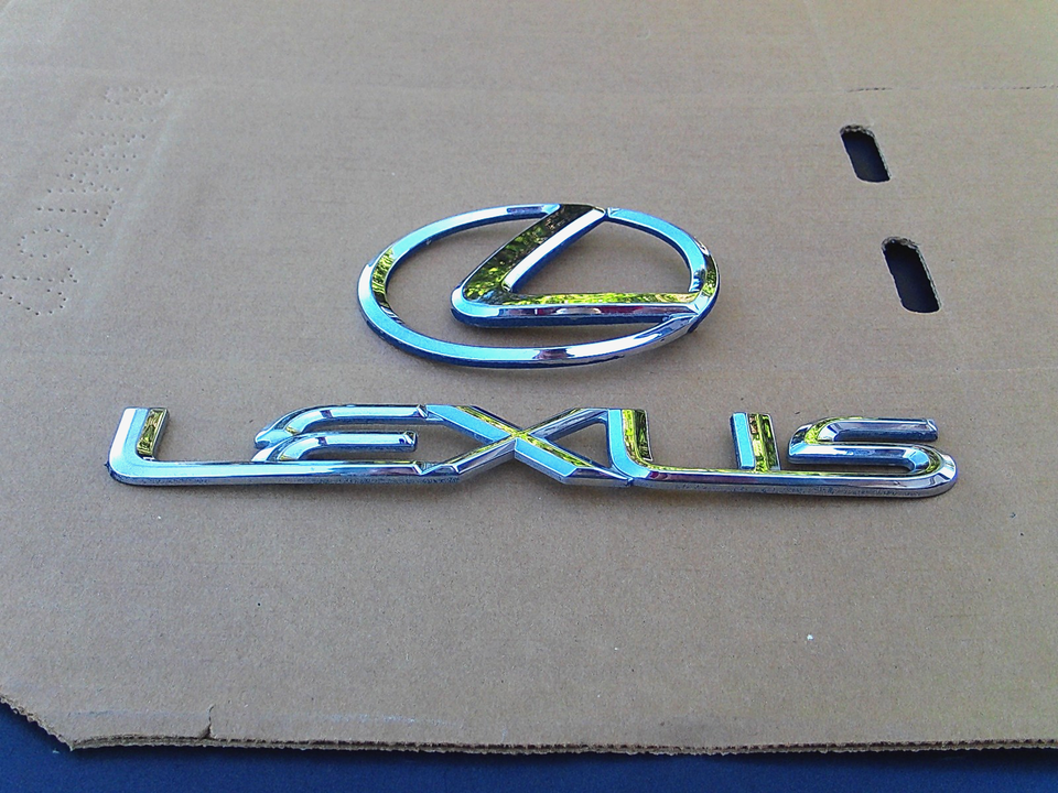 2000 Lexus ES300 Rear Trunk Chrome Emblem Badge Logo OEM | eBay