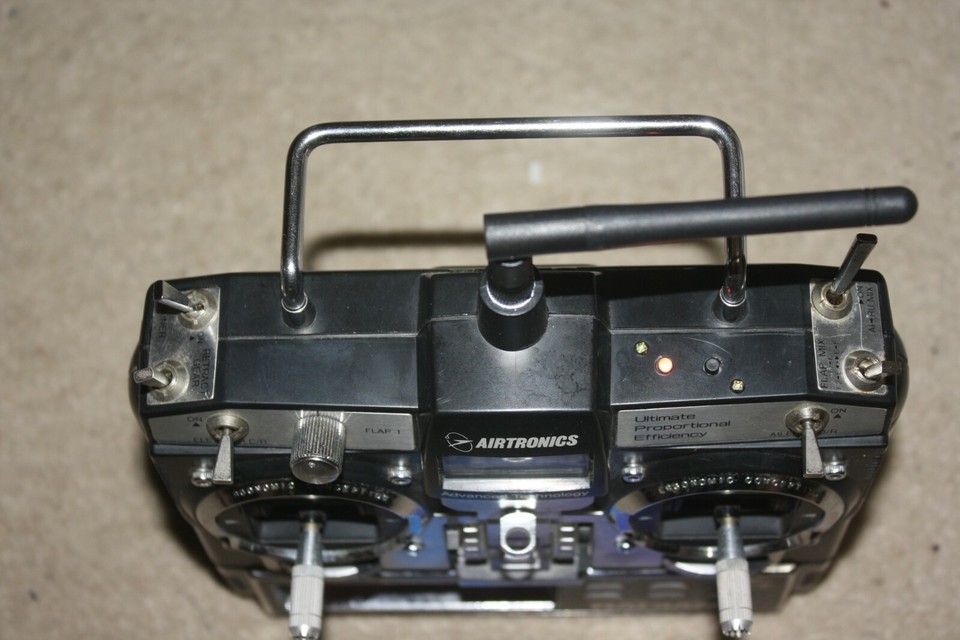 Airtronics Sanwa 2.4GHz Updated Radiant 6P radio RC Transmitter & Rx ...