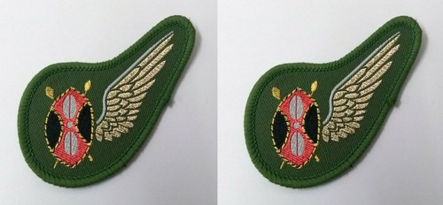 Patches Aériennes Genuine Kenya Royal Air Force Half Wing X2 ASPS268 | eBay