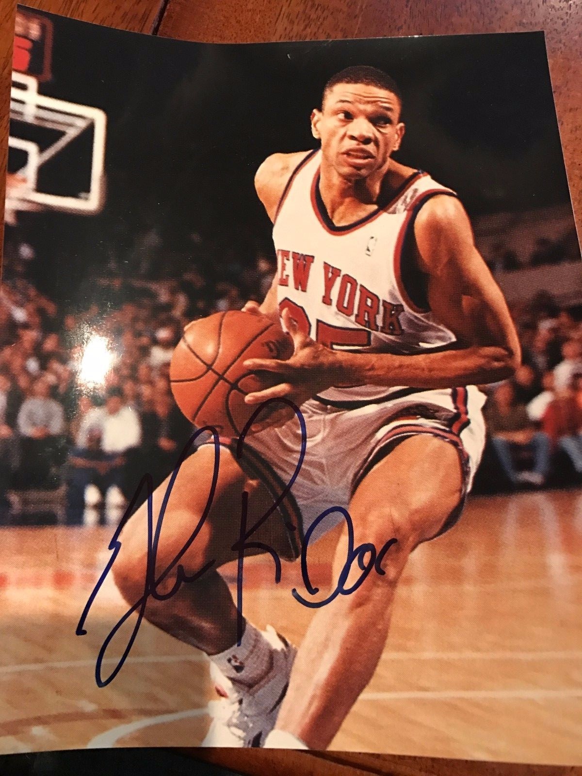 Glenn Doc Rivers New York Knicks Marquette Autographed 8x10 Signed NBA ...