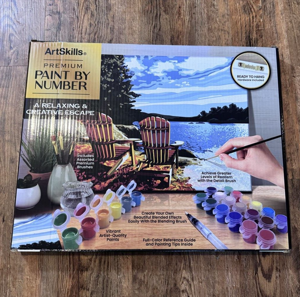 ArtSkills Premium Paint By Number 1672218 Lakeside Serenity Calm for ...