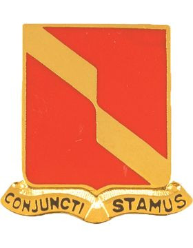 0027 Field Artillery Unit Crest (Conjuncti Stamus) | eBay