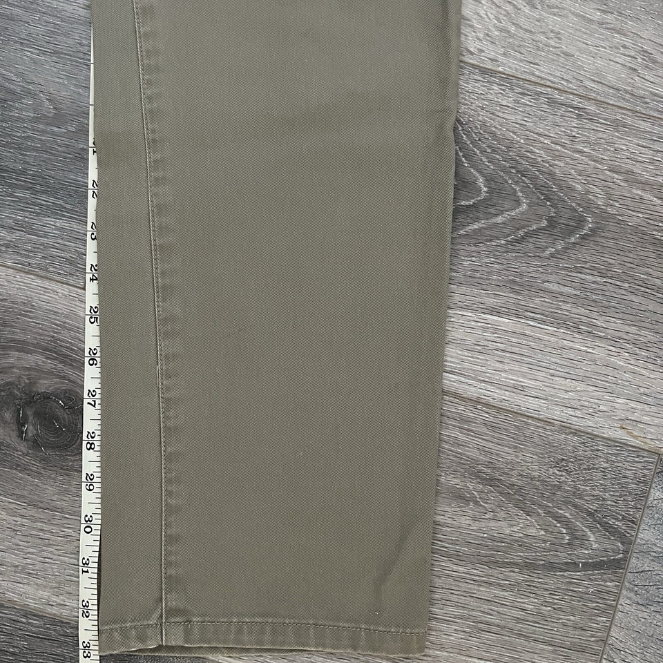 Calvin Klien Classic Mens Jeans Regular Straight Fly Zip Beige Cotton ...