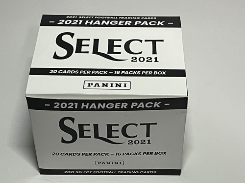 2021 Panini Select Football Hanger Pack Box -16 Factory Sealed Packs ...
