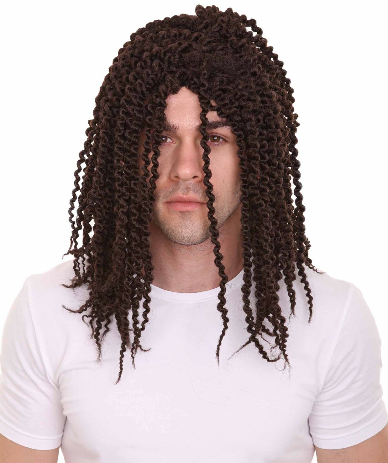 Long Tight Dreadlock Light Brown Wig HM-190 | eBay