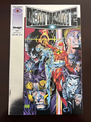 Deathmate # Prologue (Valiant Image, 1993) Silver Foil Edition, VF | eBay