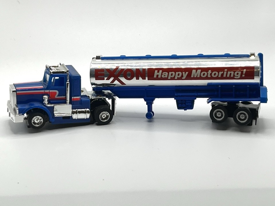 TYCO AFX PETERBILT SEMI EXXON TANKER SLOT CAR RUNS HTF | eBay