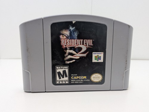 Resident Evil 2 (Nintendo 64 N64 1999) Authentic Tested Working Capcom ...