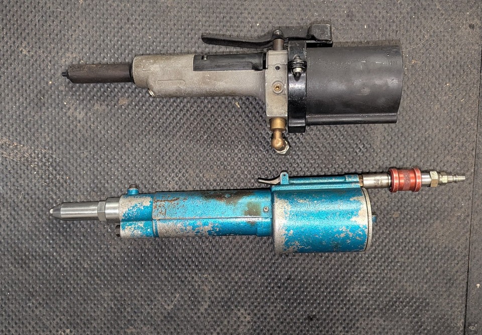 POP Rivet Gun Series 5250 & Lobster 85 PSI Pneumatic Rivet Gun Untested ...