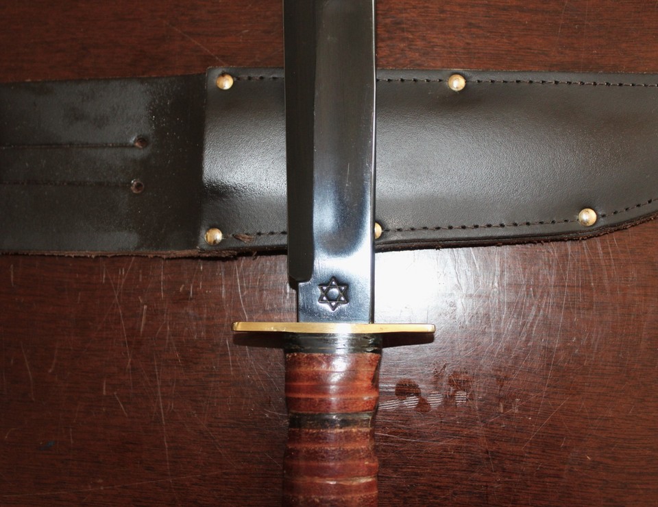 Israeli Commando knife, made by John Nowill, Sheffield (no makers mark ...