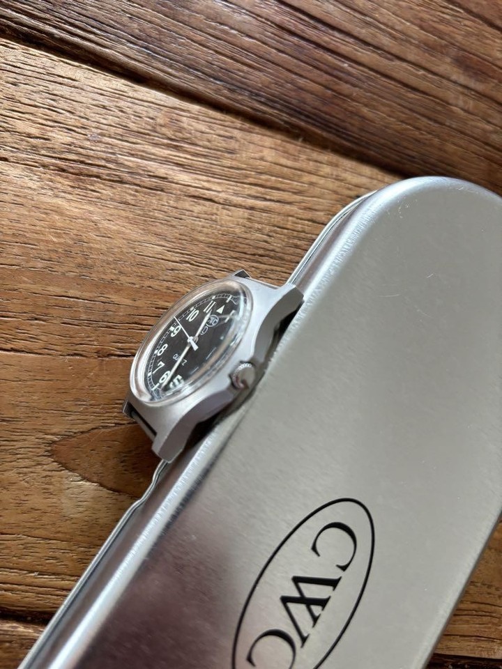 Cwc Gs Military Cabot Watch Swiss Quartz Sapphire Crystal Water ...