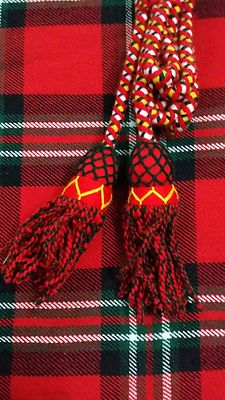 TC ARMY BUGLE WOOL CORD MULTI COLOR/BRASS BUGLE CORD WOOL RED,BLACK ...