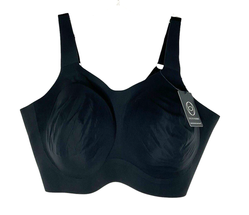 Evelyn & Bobbie Beyond Seamless EB Core Wirefree Bra Black Size 3X New ...