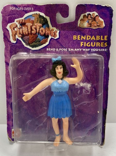 The Flintstones Betty Rubble Movie Bendable Figures Mattel 1993 65912 ...