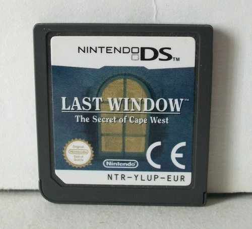 Last Window The Secret of Cape West Nintendo DS Region-Free Good Cart ...