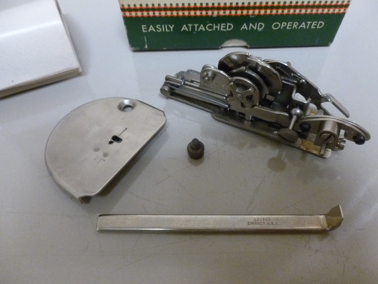 SINGER 121387 Hemstitcher Picot Attachment for sale online | eBay