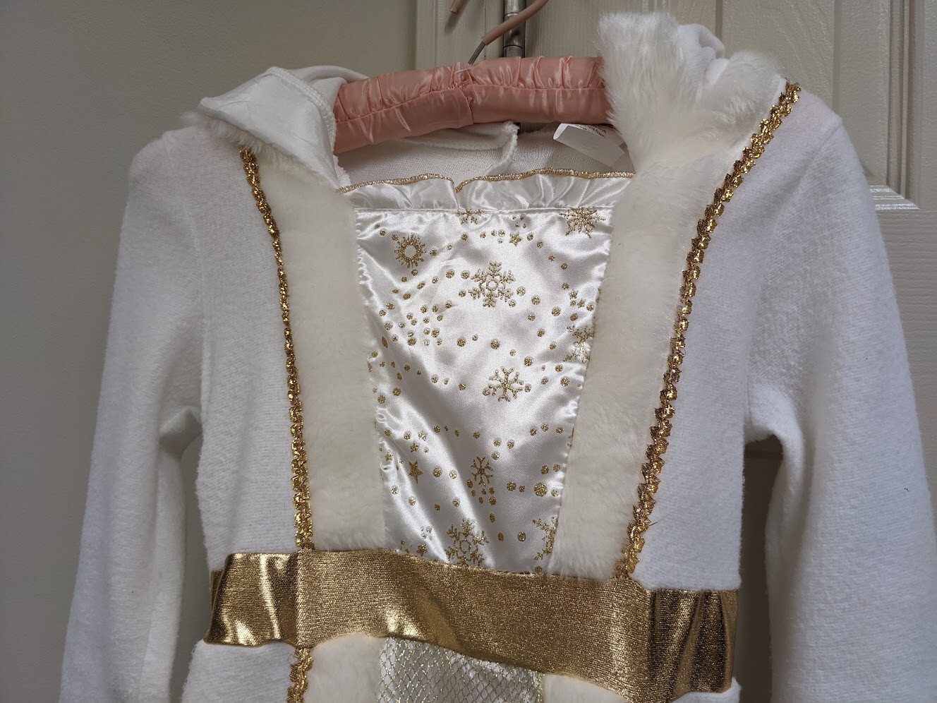 Snow Queen Dress Girls Kids Halloween Costume Hooded … - Gem