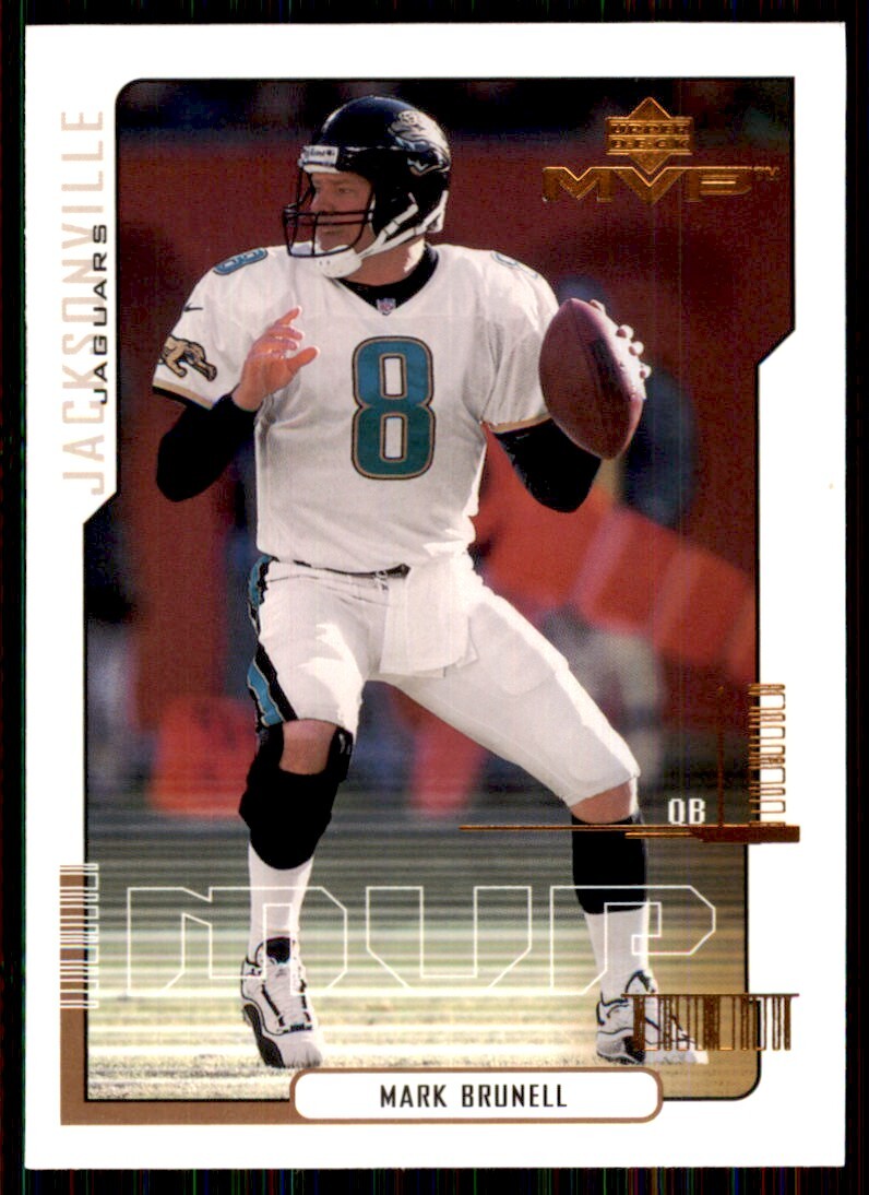 2000 Upper Deck MVP Mark Brunell Jacksonville Jaguars #71 NFL Football ...