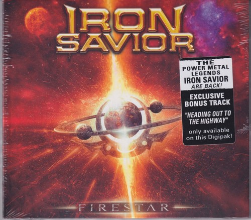 Iron Savior 2023 CD - Firestar +1 (Ltd Digi) Gamma Ray/Helloween ...