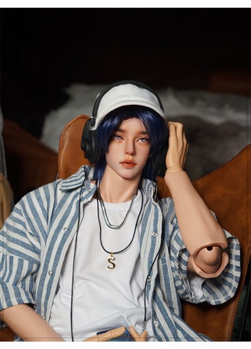 1/3 BJD Doll Strong Man Bare Resin Ball Jointed Body Boy Dolls Face up ...